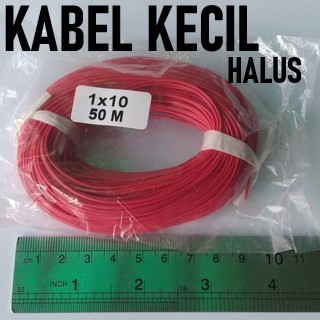 Jual kabel serabut halus 1 x 10 x 50m | Shopee Indonesia