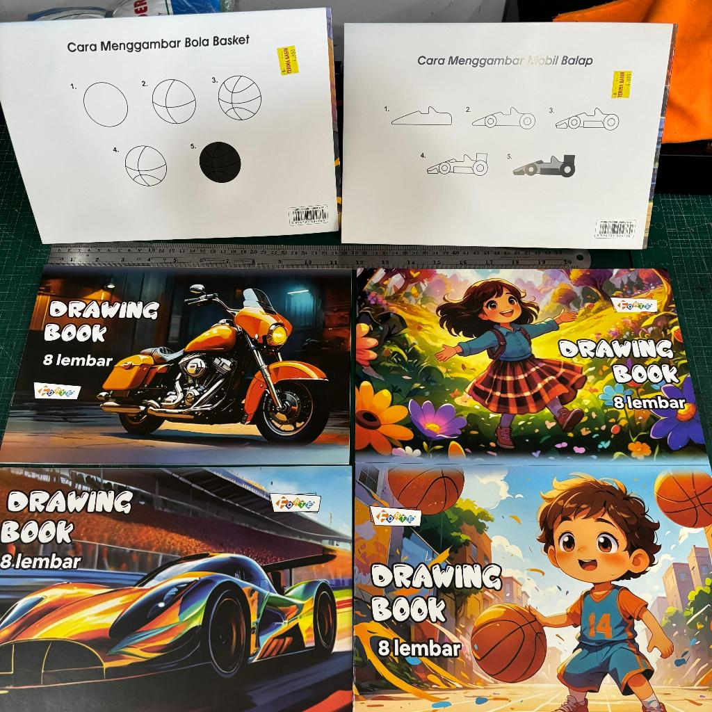 Jual Buku Gambar A4 Forte / Buku Gambar Murah Bagus A4/ Buku Gambar ...