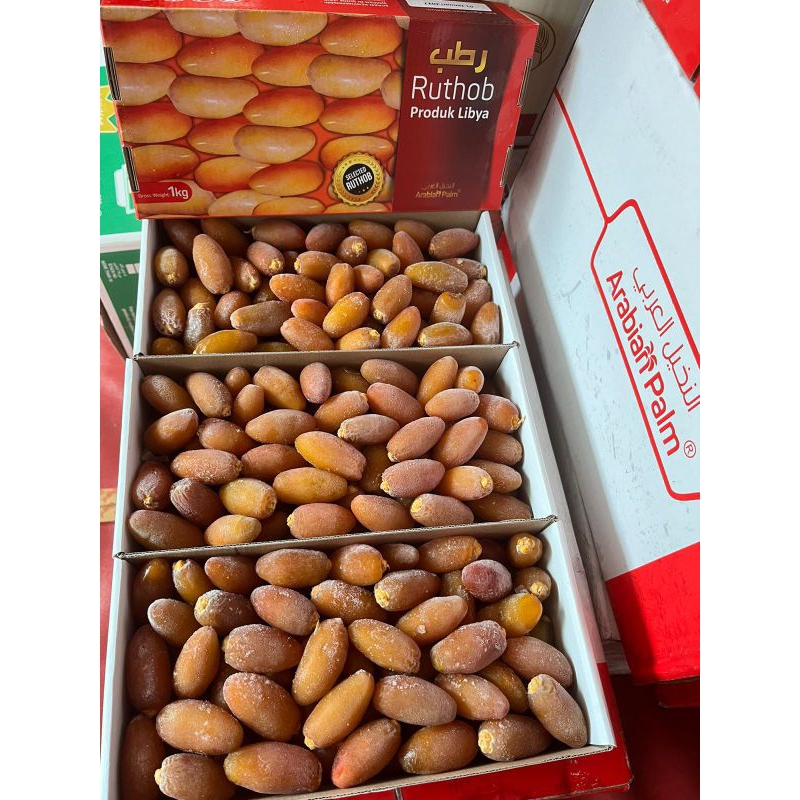 Jual KURMA RUTHOB LIBYA 1 KG | Shopee Indonesia