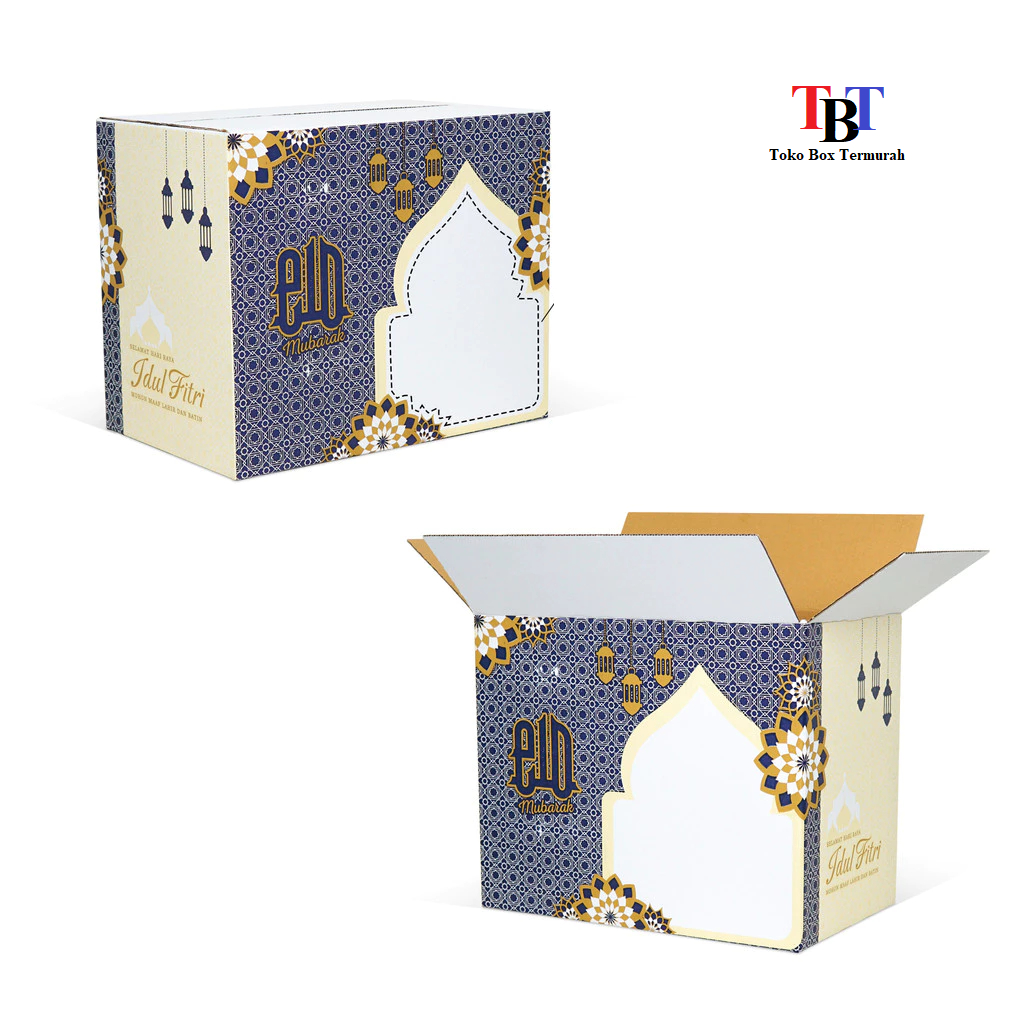 Jual Box parcel 40x25x32 (besar) Seri Mubarak/kardus/box/patce/lebaran ...