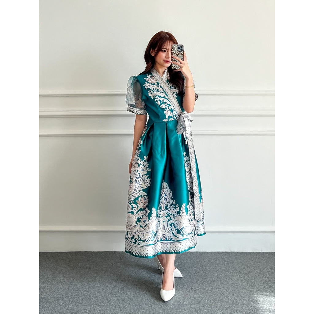 Jual DOLLA - Danish Dress Kimono Style Elegant Classy | Shopee Indonesia