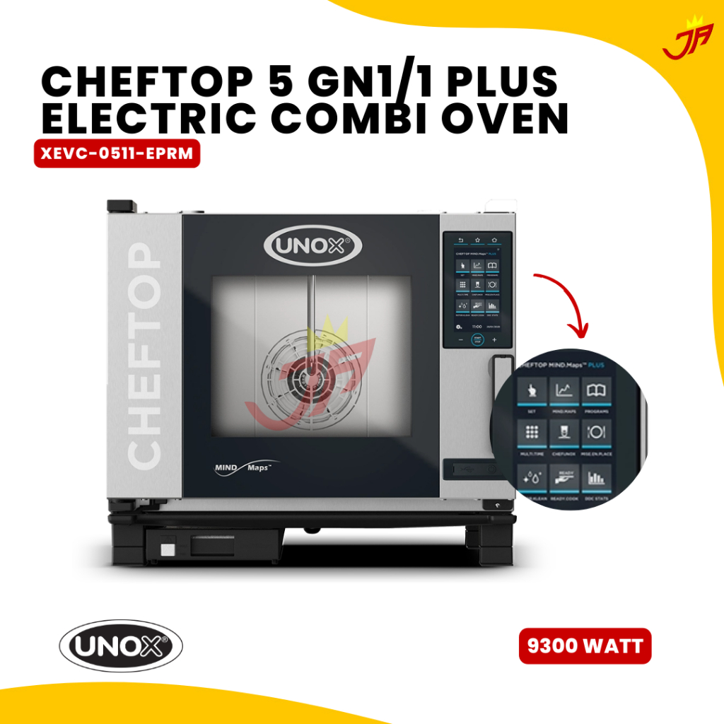 Jual UNOX Cheftop Mind.Map Countertop Plus XEVC-0511-EPRM | Shopee ...