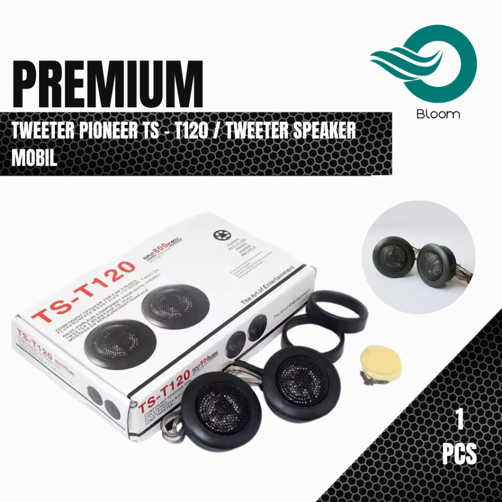 Jual Tweeter Pioneer TS - T120 / Tweeter Speaker Mobil Twiter Wallet ...
