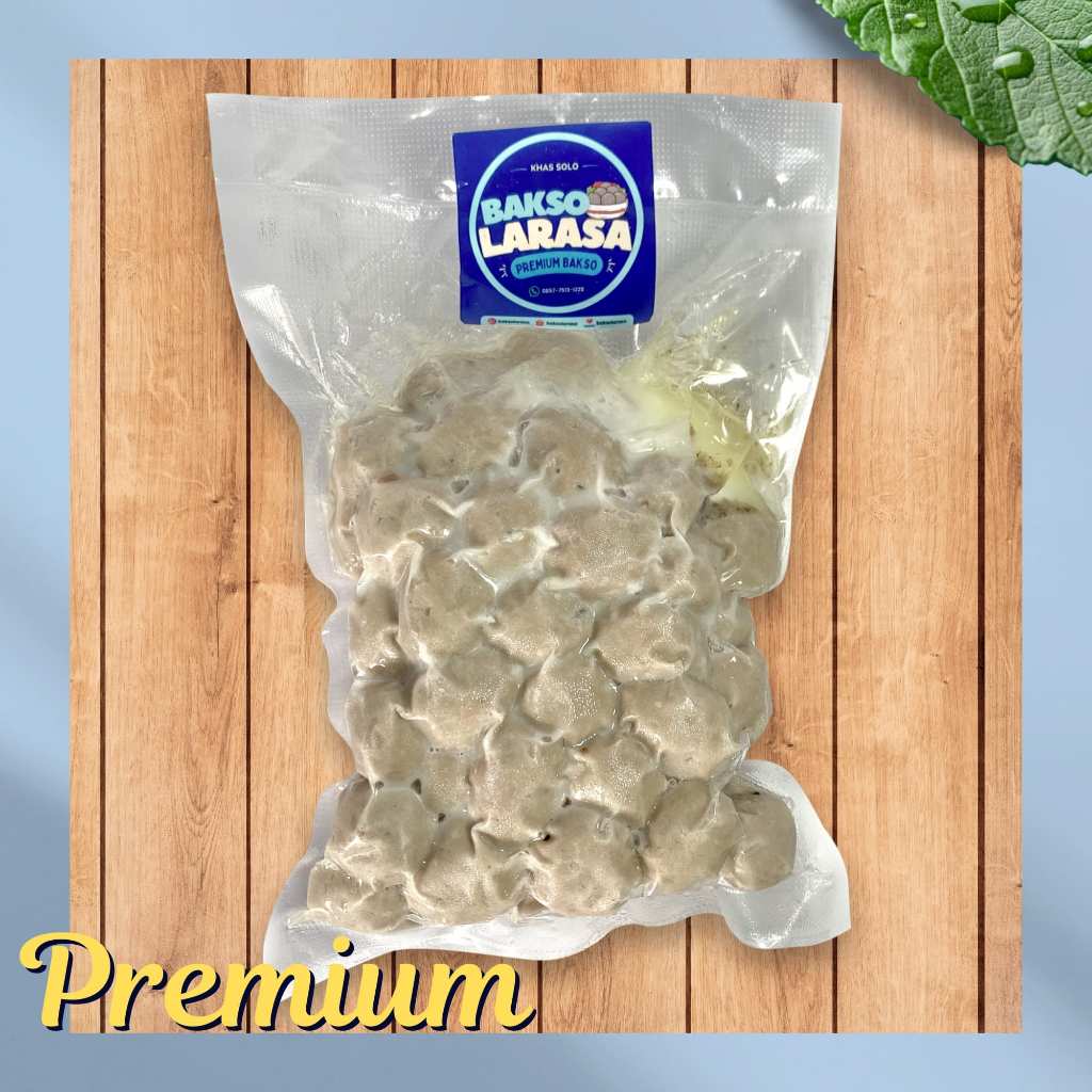 Jual Bakso Sapi Solo Larasa Isi 60 – Best Seller! Bakso Halal, Kenyal ...