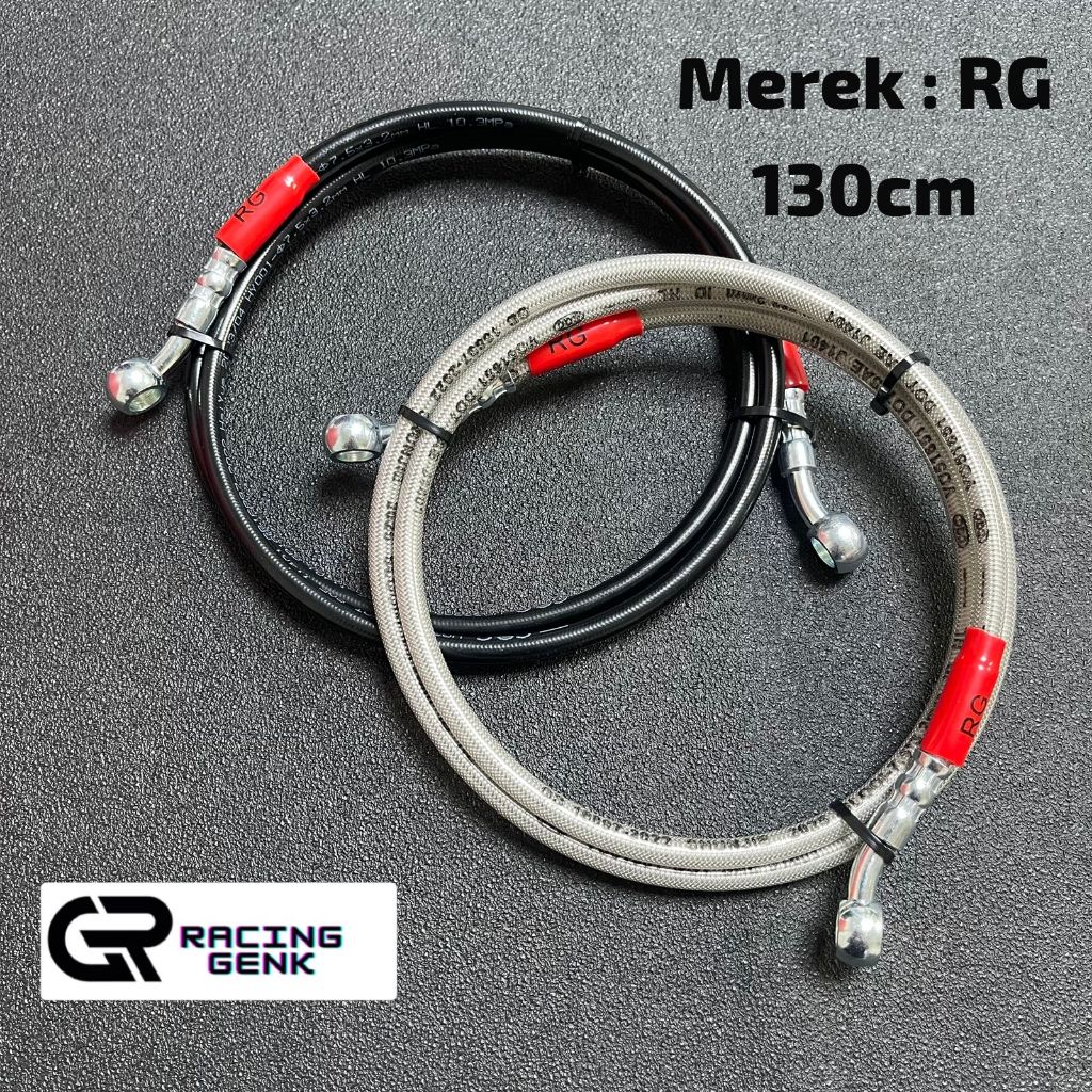 Jual Kabel selang rem 130 selang rem premium merek RG universal sesuai ...