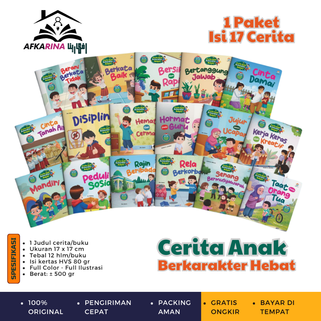 Jual Ziyadbooks BUKU CERITA ANAK BERGAMBAR - SERI CERITA ANAK ...