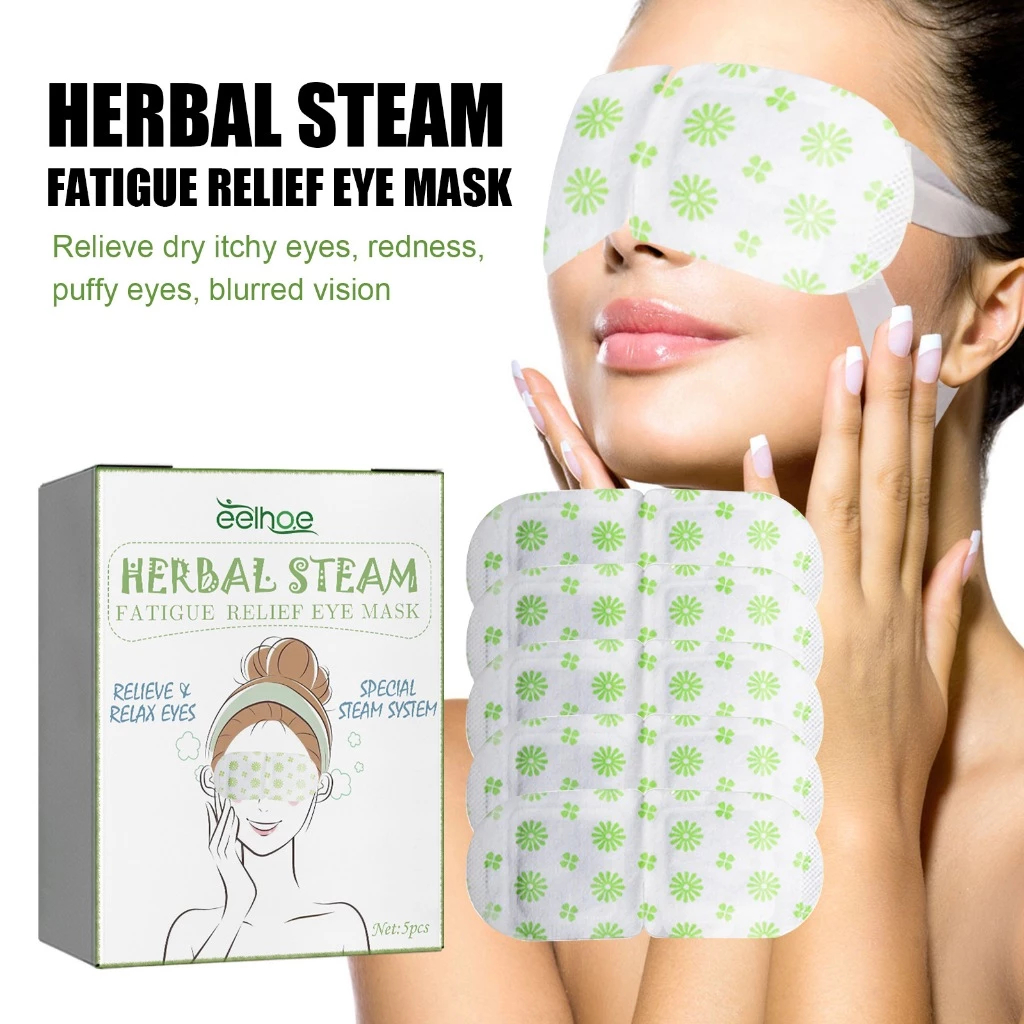 Jual Masker Mata Penghangat Steam Penutup Mata Elhoe Isi 5pcs | Shopee ...
