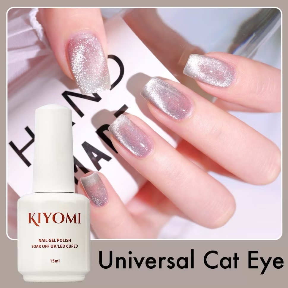Jual Cat eye Silver 9D Spar cat eye uv gel polish 15ml - botol putih ...