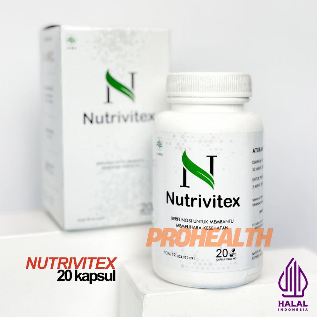 Jual Nutrivitex Herbal Original 20 kapsul | Shopee Indonesia