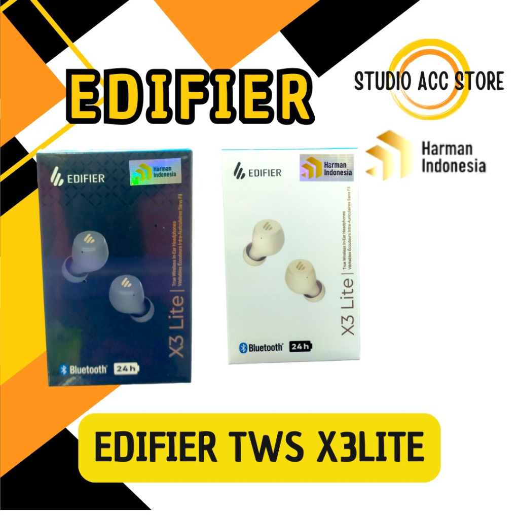 Jual Edifier X3 LITE True Wireless / TWS Stereo IP55 Game Mode With ENC | Shopee Indonesia