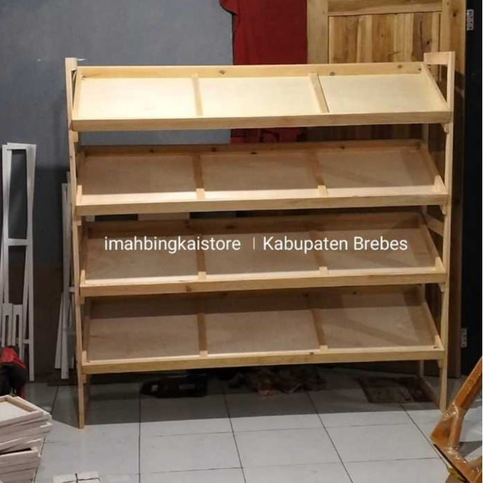 Jual Rak Display Sayur Besar Rak Display Toko Ukuran 160 x 160 x 50cm ...