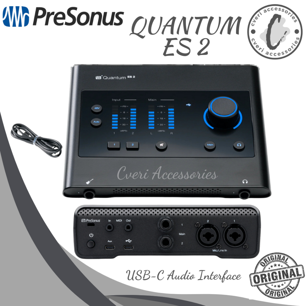 Jual PreSonus Quantum ES2 USB-C Audio Interface Original Soundcard ...