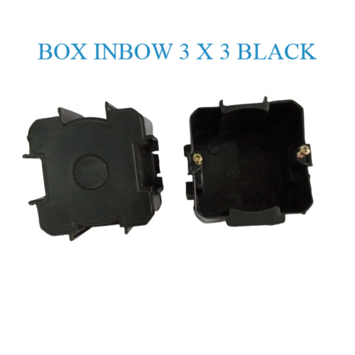 Jual Inbow Dus Kotak 3 x 3 Black Dus Inbow Kotak | Shopee Indonesia