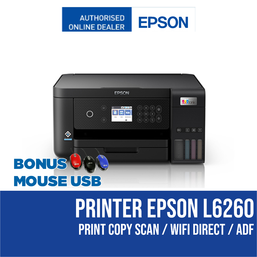 Jual Printer Epson EcoTank L6260 A4 Wi-Fi Duplex All-in-One Ink Tank ...