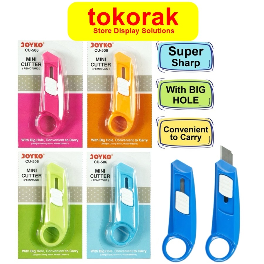 Jual PISAU CUTTER MINI LUBANG JOYKO MINI CUTTER HOLE CUTER PEMOTONG CU ...