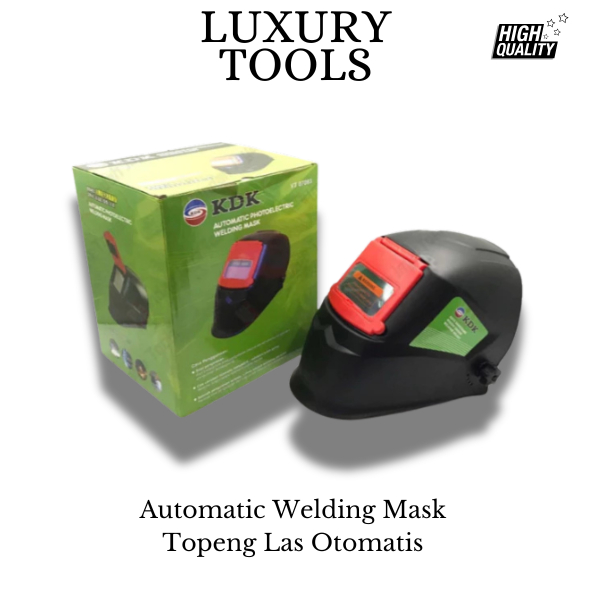 Jual Helm Las Otomatis KDK / Kedok Las Otomatis Topeng Las / Automatic ...