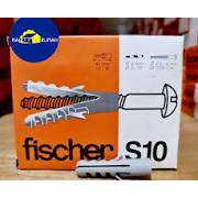 Jual FISHER S10 10mm S 10 Fiser Viser Baut Tanam Dinding Tembok (1kotak isi +- 50biji) | Shopee ...