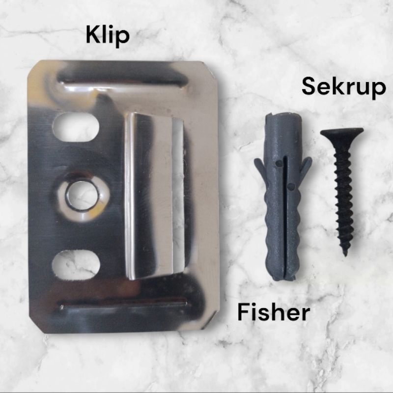 Jual Klip WPC wallpanel,penjepit wpc | Shopee Indonesia