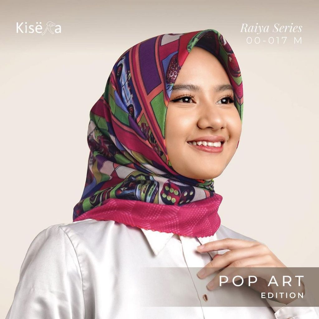 Jual Kisera Official | Raiya 017 M | Voal | Satu Kerudung Empat Warna ...