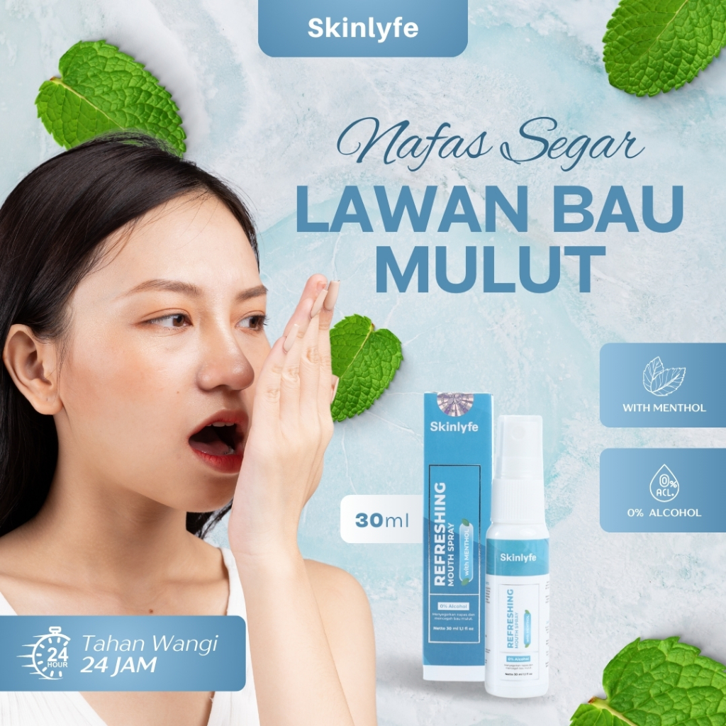 Jual Skinlyfe - Mouth Spray Penghilang Bau Mulut Pengharum Mulut ...