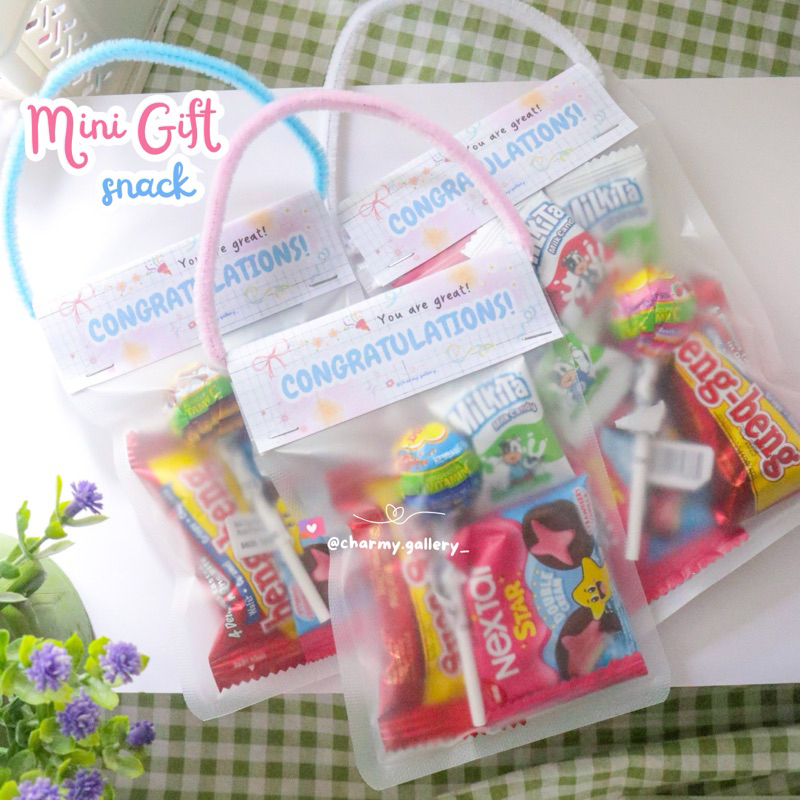 Jual Mini Gift Snack - Charmy Gallery, snack THR , snack gift, freebies ...