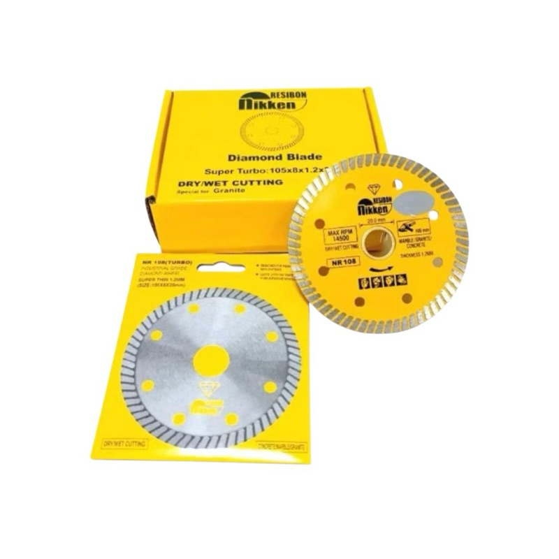 Jual diamond wheel nikken resibon turbo/ pisau potong granit nikken ...
