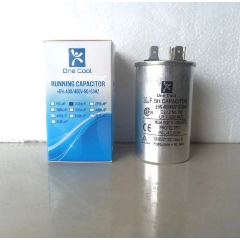 Jual capasitor ac 20uf 400vac kapasitor ac 20uf 400vac | Shopee Indonesia