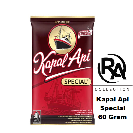 Jual Kopi Kapal Api Spesial 60 Gram / Bungkus - Rafka Aulia Collection ...