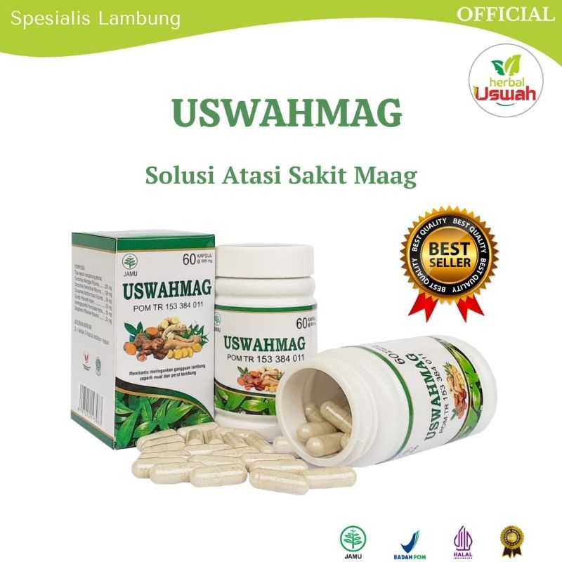 Jual USWAHMAG - Obat Herbal Sakit Maag Akut Kronis Atasi GERD Tukak ...
