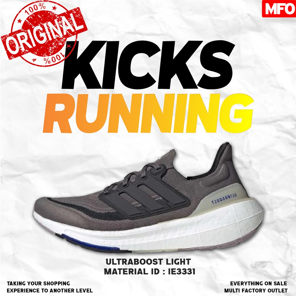 Jual ULTRABOOST LIGHT ORIGINAL ORI SEPATU LARI PRIA ADIDAS IE3331 ...