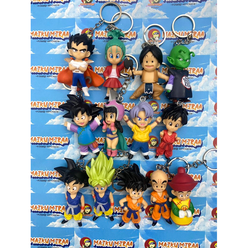 Jual Figure Keychain / Gantungan Kunci Anime Dragon Ball A Goku Krilin ...