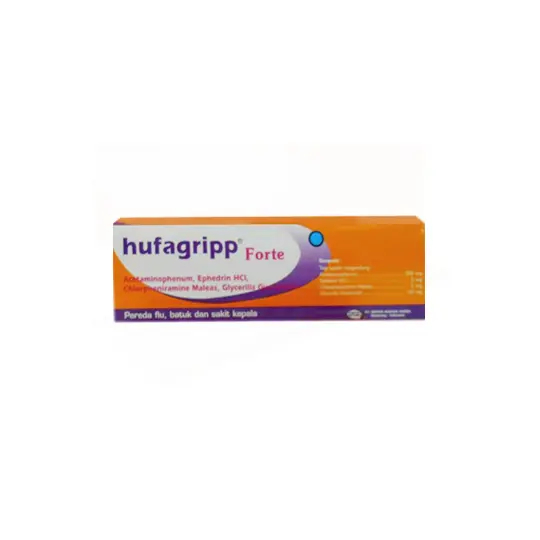 Jual Hufagrip Forte untuk Mengatasi Gejala Flu - 10 Kaplet | Shopee ...