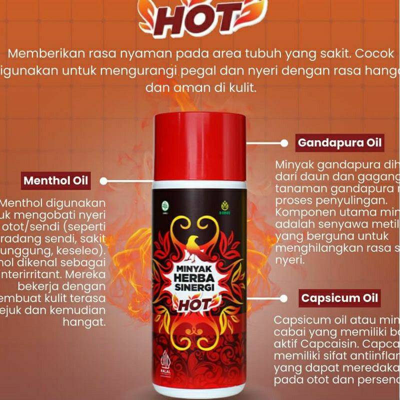 Jual MHS MINYAK HERBA SINERGI HOT HNI HPAI 100% ORIGINAL | Shopee Indonesia