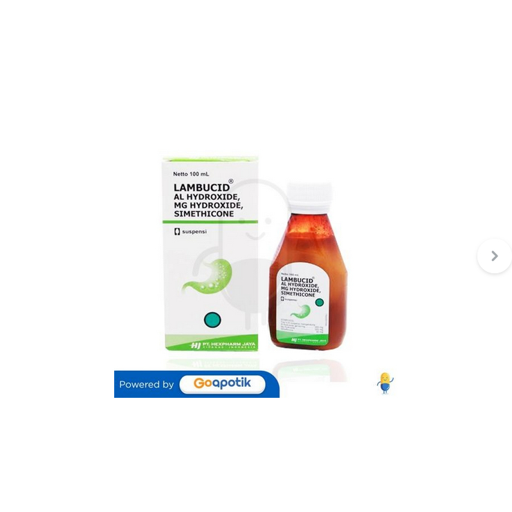 Jual LAMBUCID SUSPENSI ISI 100 ML BOTOL | Shopee Indonesia