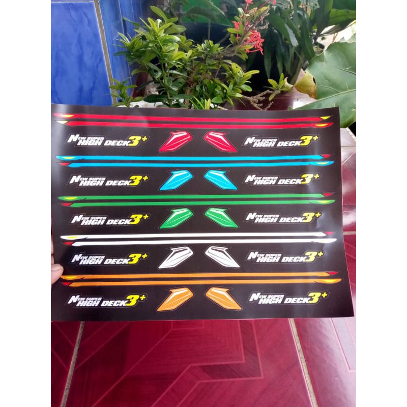 Jual stiker selendang jetbus3, buat miniatur bus | Shopee Indonesia