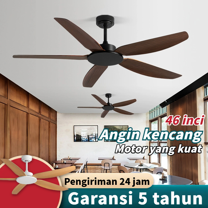 Jual Kipas Angin Gantung Plafon 46 inch Remote Control COD A145 ...