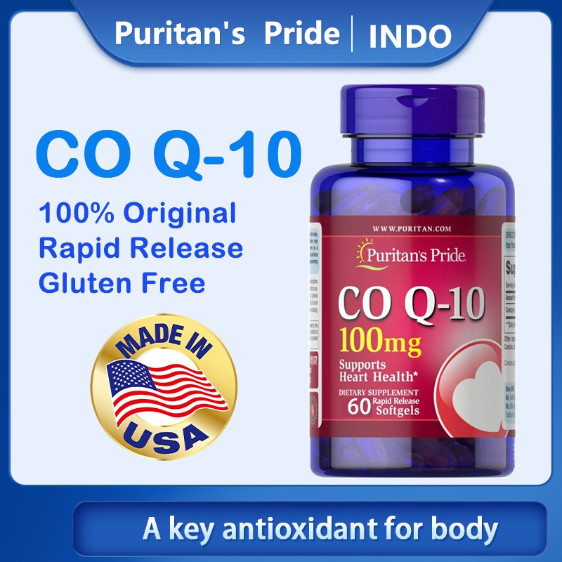Jual Puritan Q-SORB Co Q-10 CoQ10 100 mg 240 Softgels Expiration date January 2026 | Shopee ...