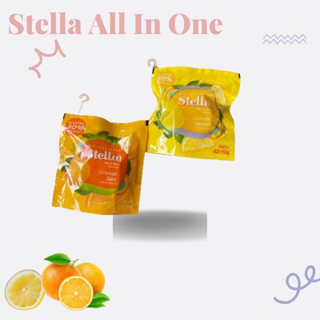 Jual STELLA All In One Air Freshener 42 + 13 gram - Pengharum Gantung ...