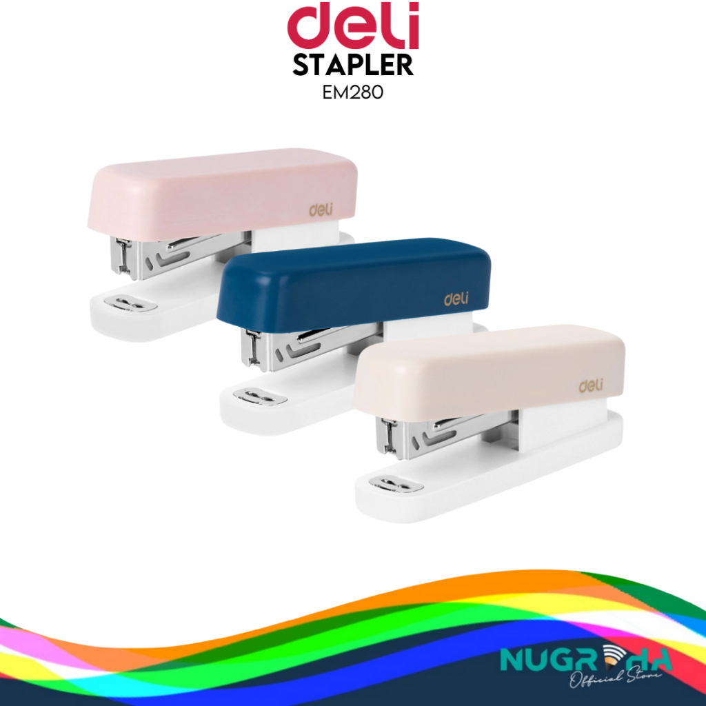 Jual DELI EM280 STAPLER JEPRETAN KLIP HD 10 KECIL | Shopee Indonesia