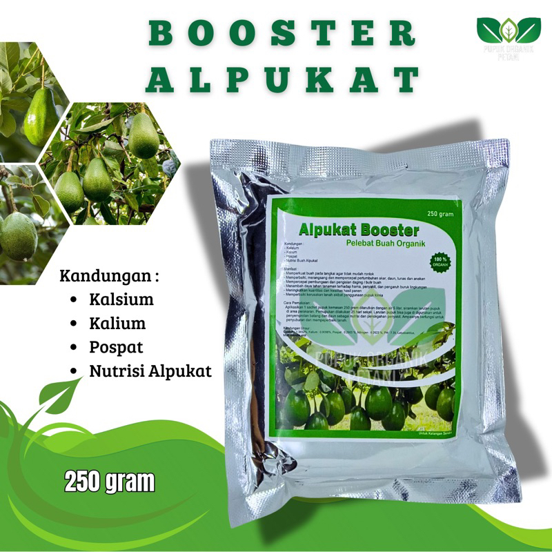 Jual Pupuk Alpukat Booster Pelebat Buah Organik Pemicu Pembungaan dan Pembuahan anti rontok buah ...