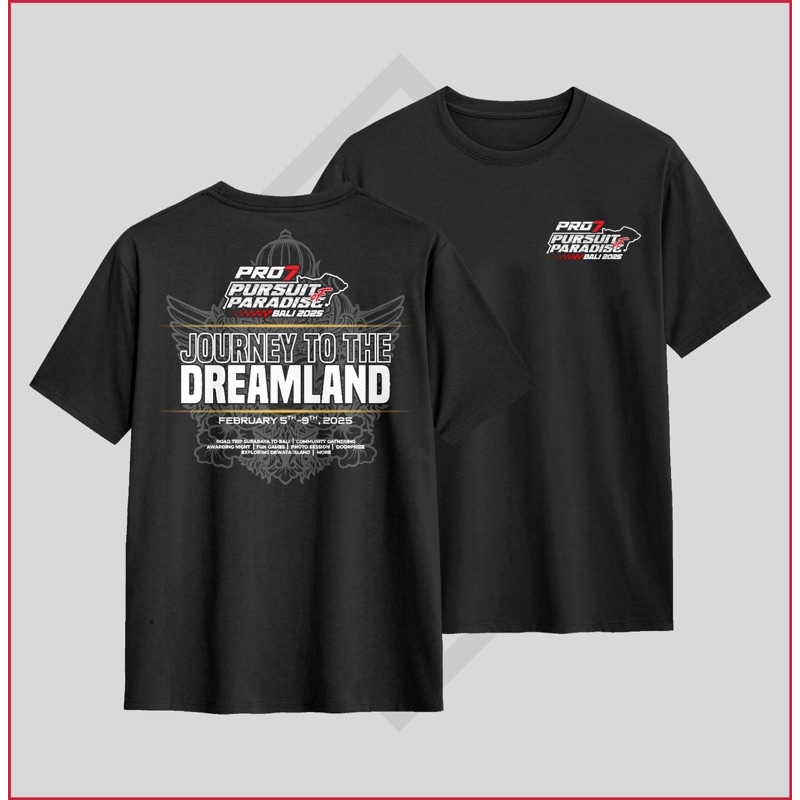 Jual Kaos Pro7 Pursuit Paradise Bali 2025 Pro7 Journey to Dreamland ...