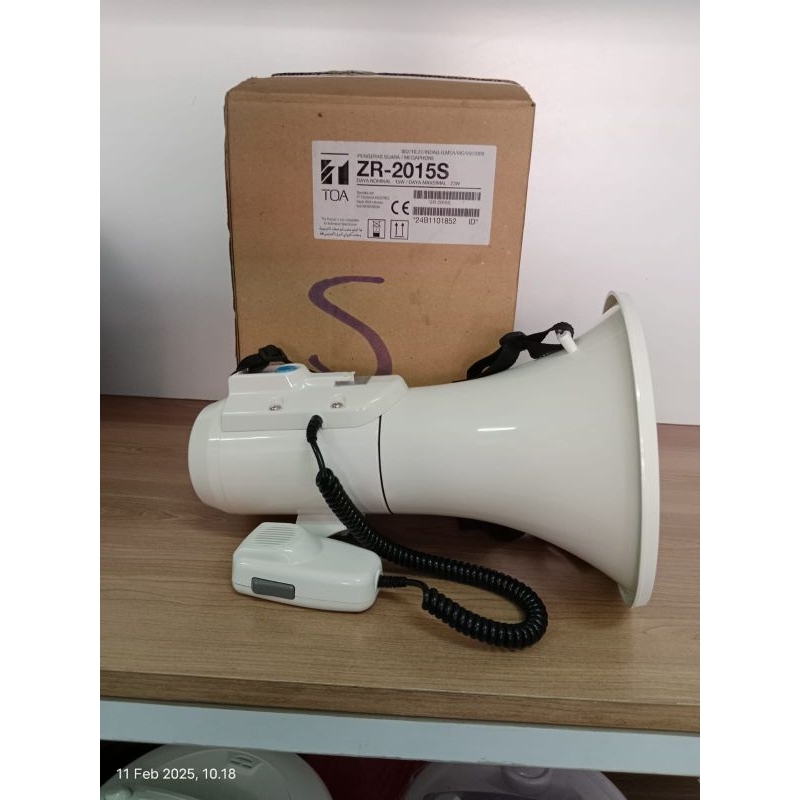Jual Megaphone TOA / Pengeras suara TOA ZR-2015S (sirene) | Shopee ...