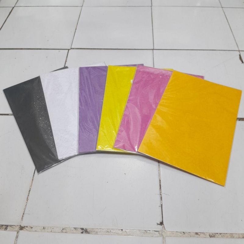 Jual KARTON BC LUX WARNA / KARTON JILID UK F4 ISI 20 PCS | Shopee Indonesia