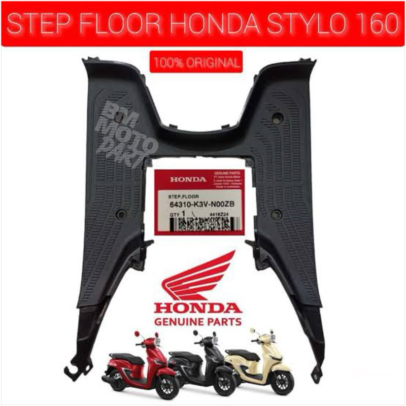 Jual Step floor 64310-K3V-N00ZA cover dek lantai bordes injakan Honda STYLO 160 2024 original ...