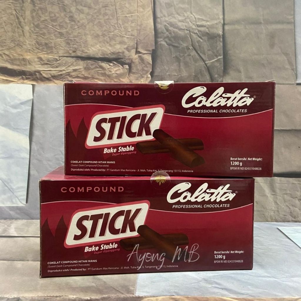 Jual COKLAT STICK COLATTA 1,2 KG / COMPOUND STICK COLATTA | Shopee ...