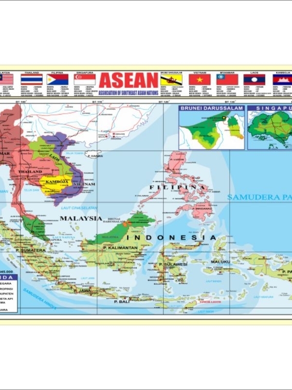 Jual Peta asean terbaru | Shopee Indonesia
