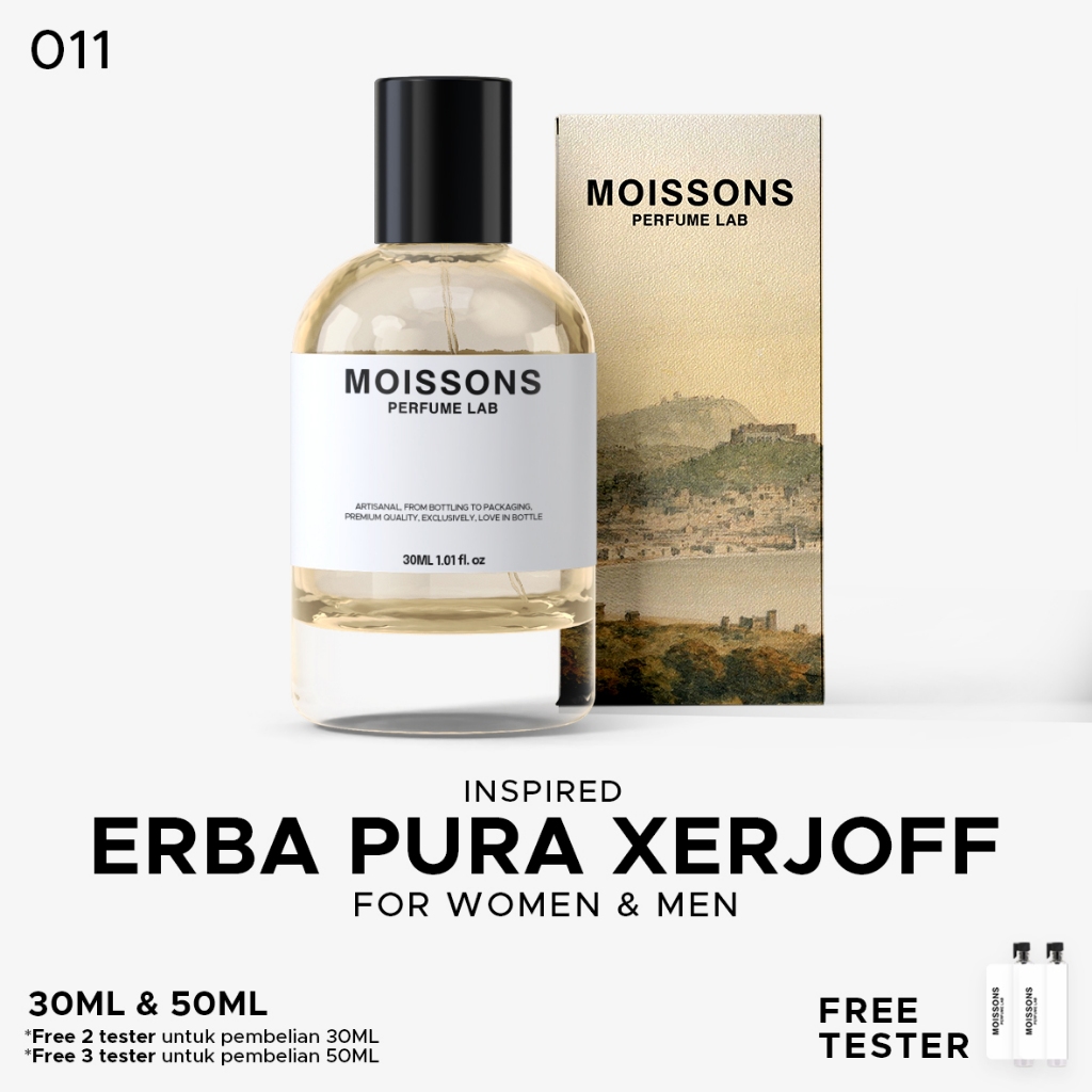 Jual ERBA PURA No. 011 By MOISSONS PERFUME LAB | Shopee Indonesia
