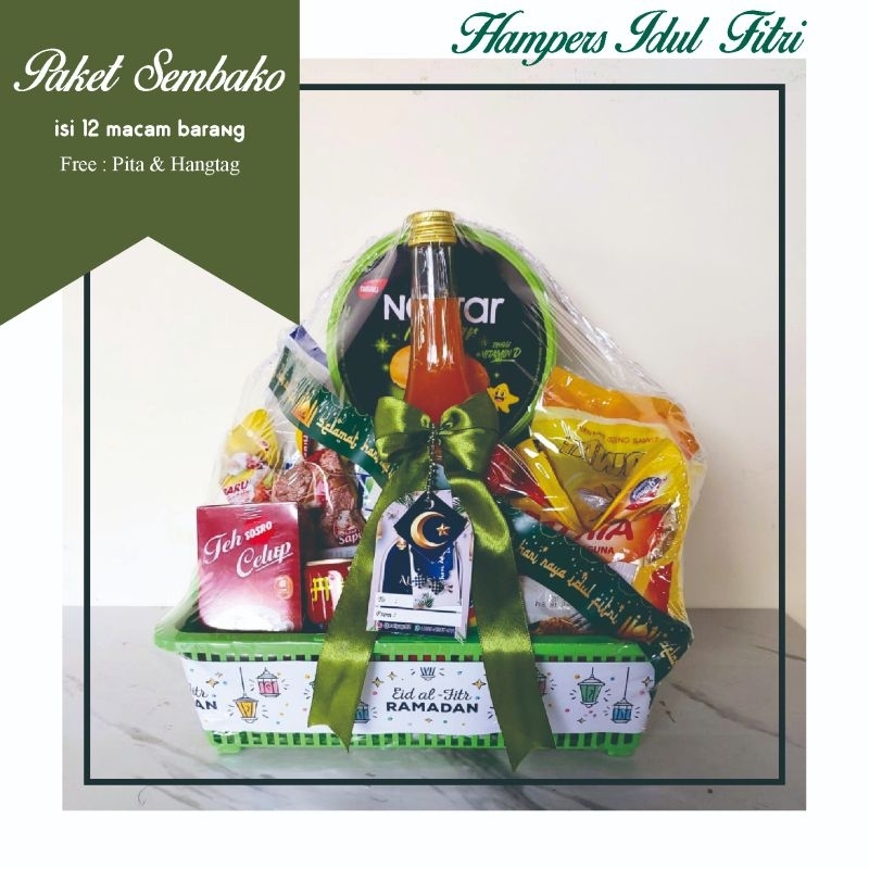 Jual Hampers Sembako Idul Fitri 2025/Parcel Lebaran Edisi Idul Fitri ...