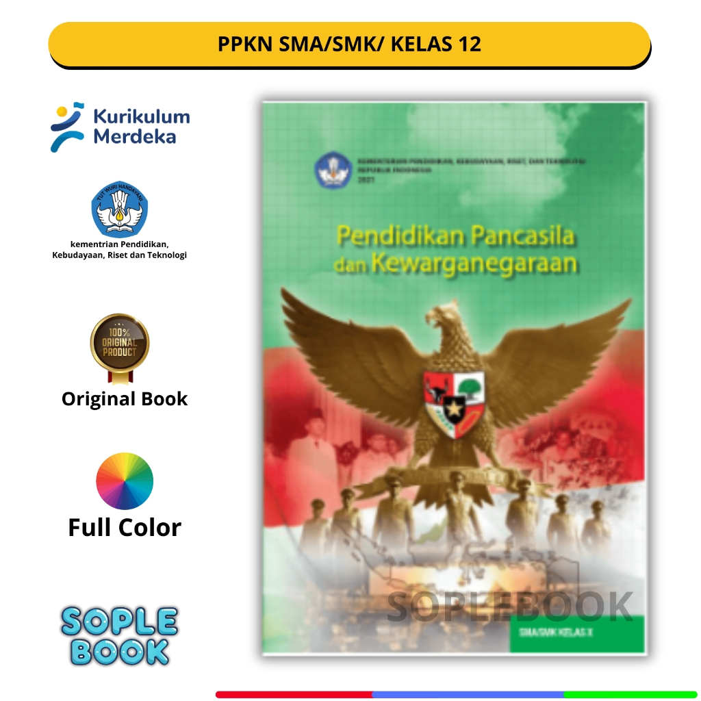 Jual Buku PPKN Pendidikan Pancasila dan Kewarganegaraan SMA/SMK Kelas 10 Kurikulum Merdeka ...