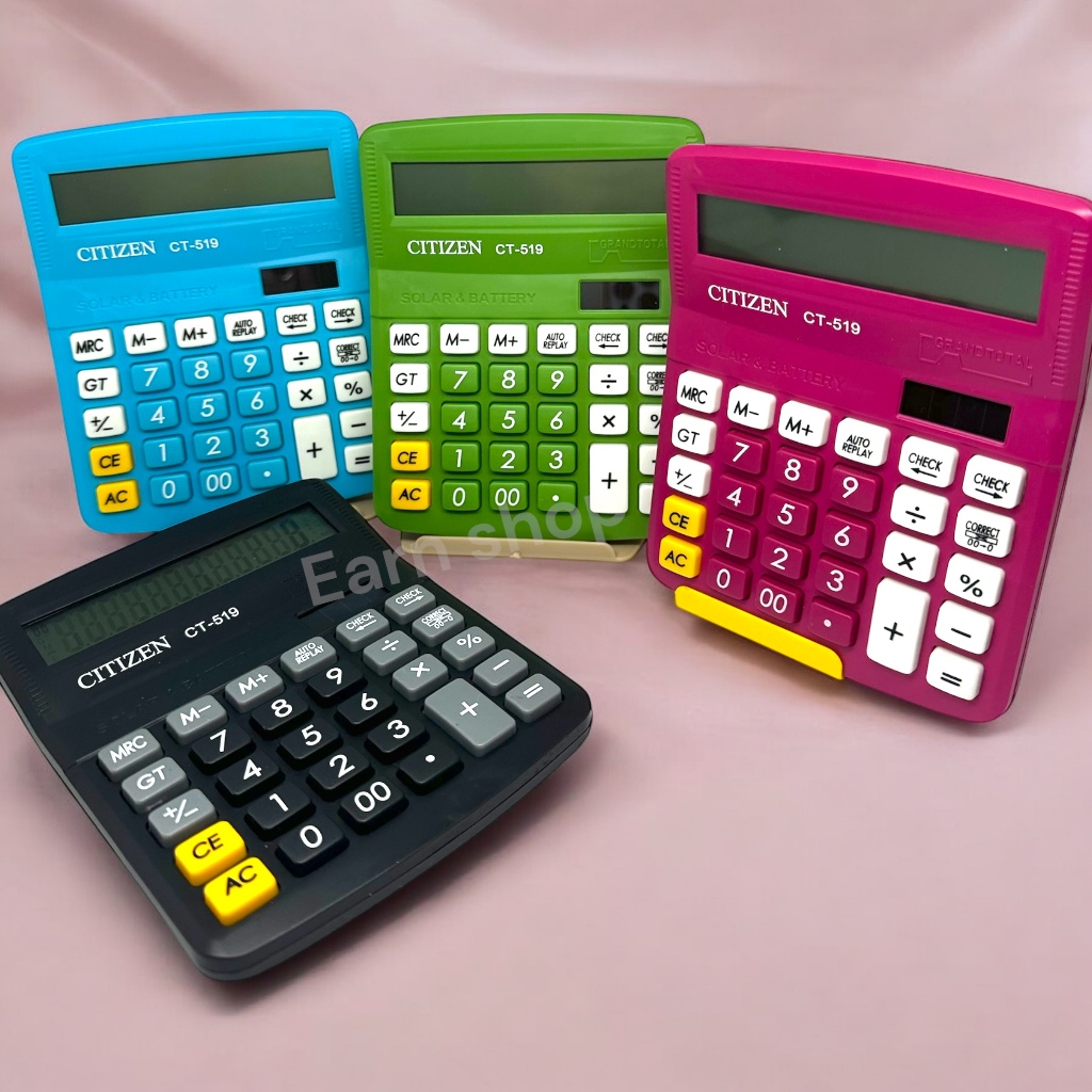 Jual Kalkulator 12 Digit Dagang CT-519 | Shopee Indonesia